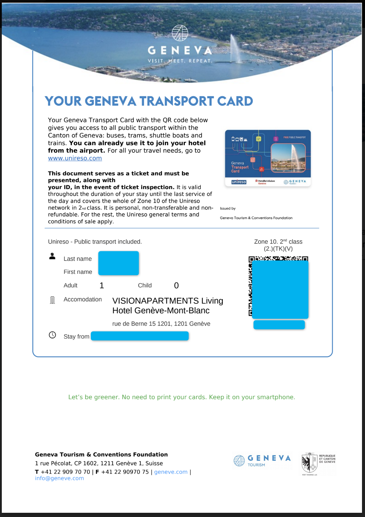 【ジュネーブ】ジュネーブの公共交通利用料が無料になるTransport Cardの入手方法＋おまけ【世界一周旅行】 - ひやまんブログ