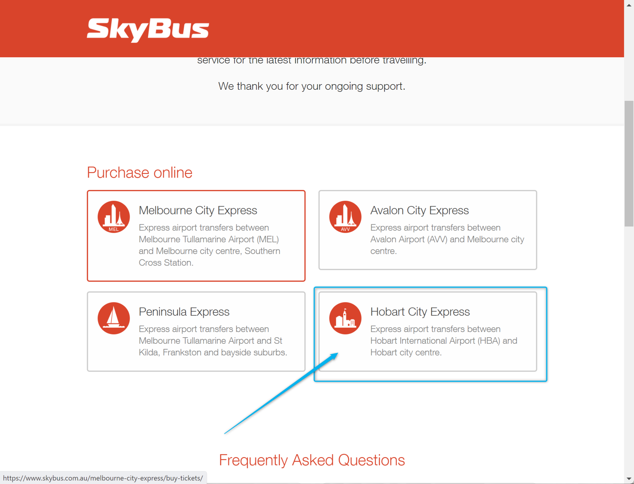 【オーストラリア】ホバート空港から市内へ移動するSkybusの予約方法と実際にバスに乗車した際の様子 - ひやまんブログ